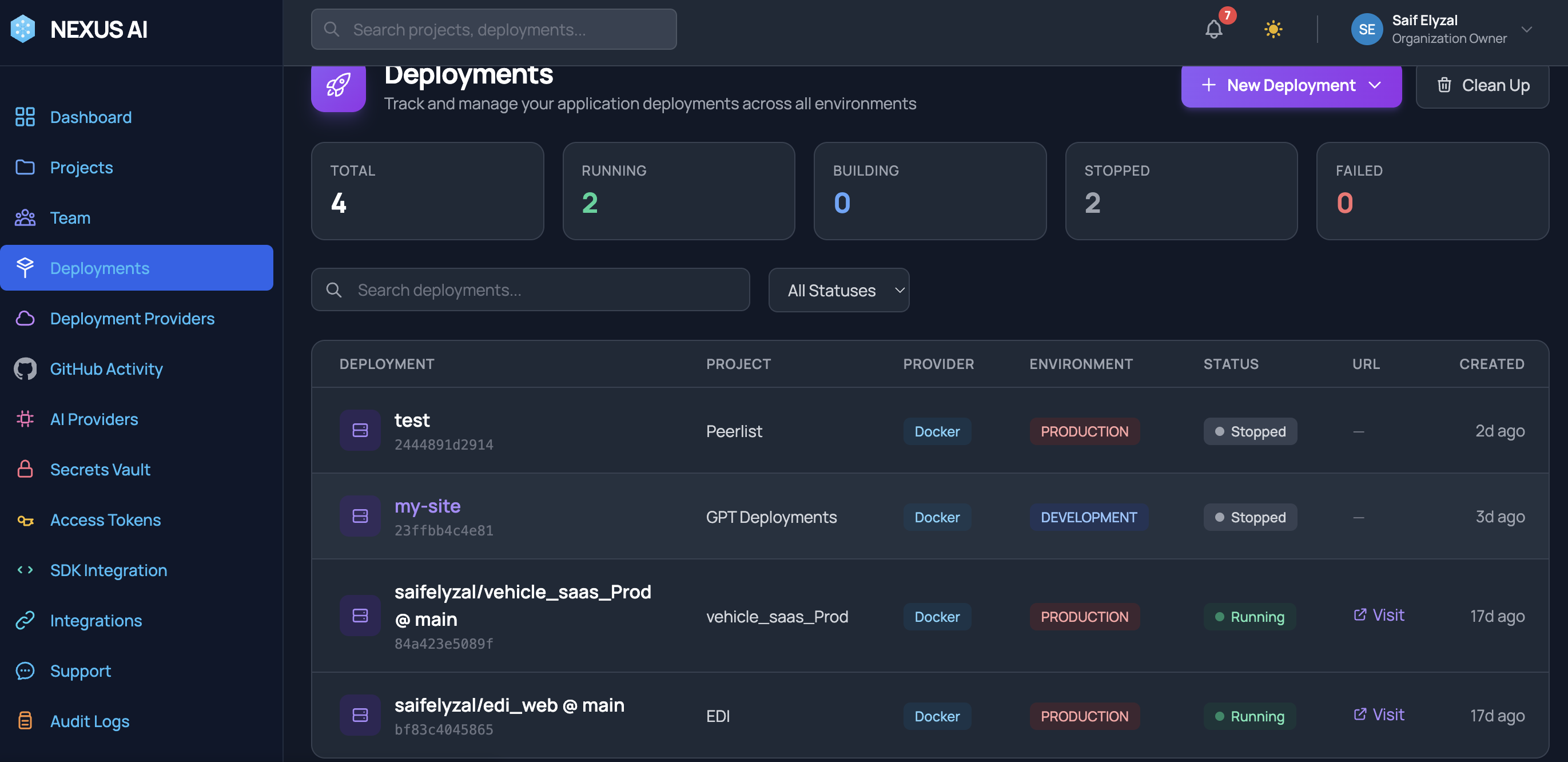 Deploy Apps with AI | AI DevOps Platform – NEXUS AI